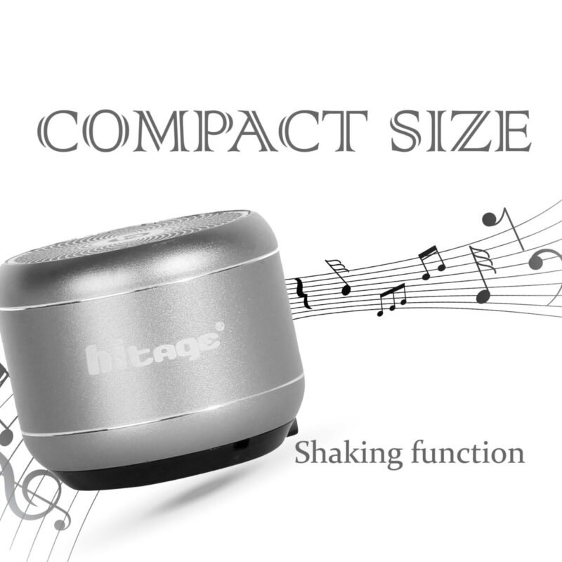 Hitage BS-341 Mini Simple , Elegant , Fashionable Speaker Shaking ...